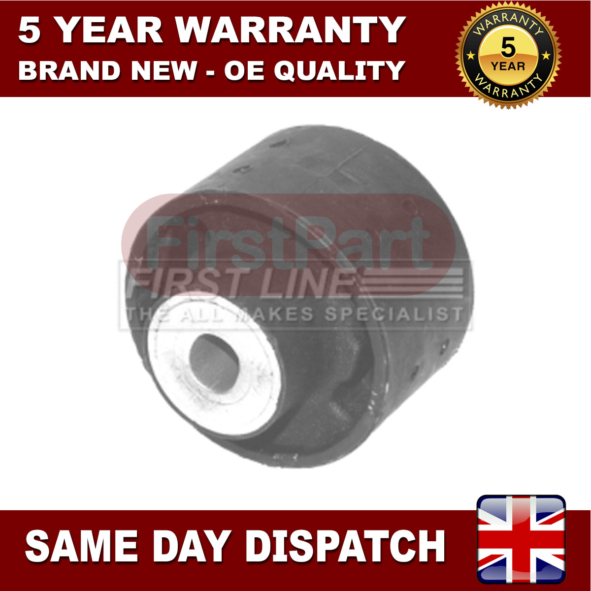 Fits BMW 5 Series 1995-2004 FirstPart Rear Inner Subframe Bush ...