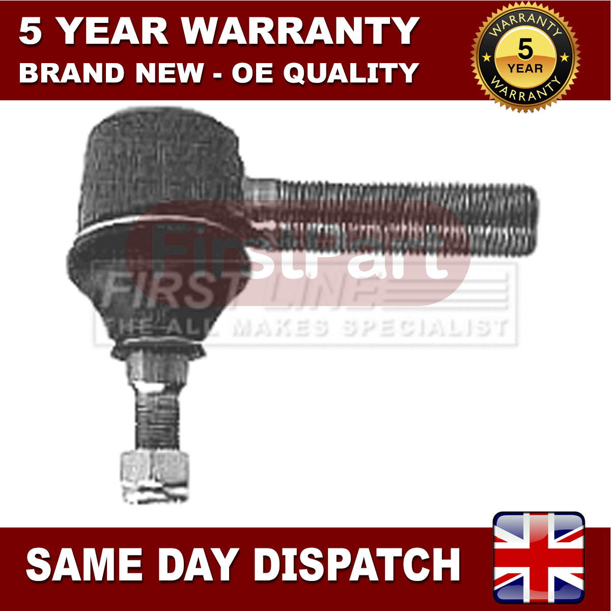 Fits Land Rover Defender Discovery 110 90 Range FirstPart Drag Link End ...