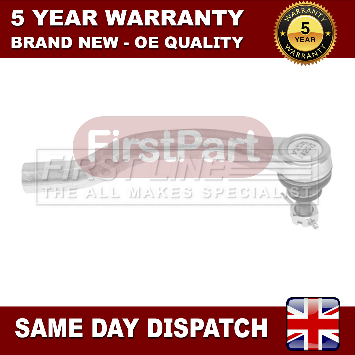 Fits Honda Accord 2008- 2.0 2.2 D 2.4 FirstPart Tie Rod End #2 ...