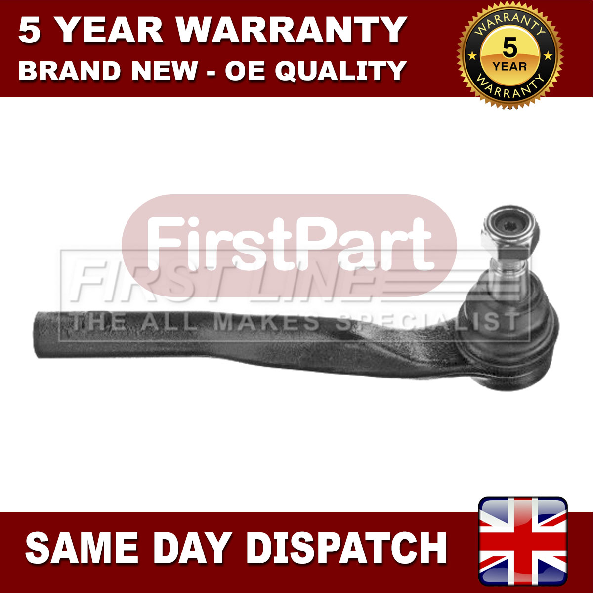 Fits Mercedes E-Class 2009-2016 FirstPart Tie Rod End #3 2123301403 ...