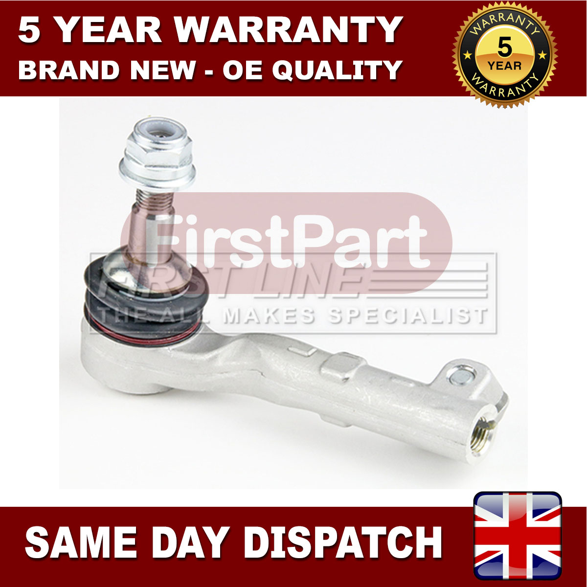 Fits BMW 3 Series 2018- 1.6 1.8 2.0 D 3.0 FirstPart Tie Rod End #1 ...