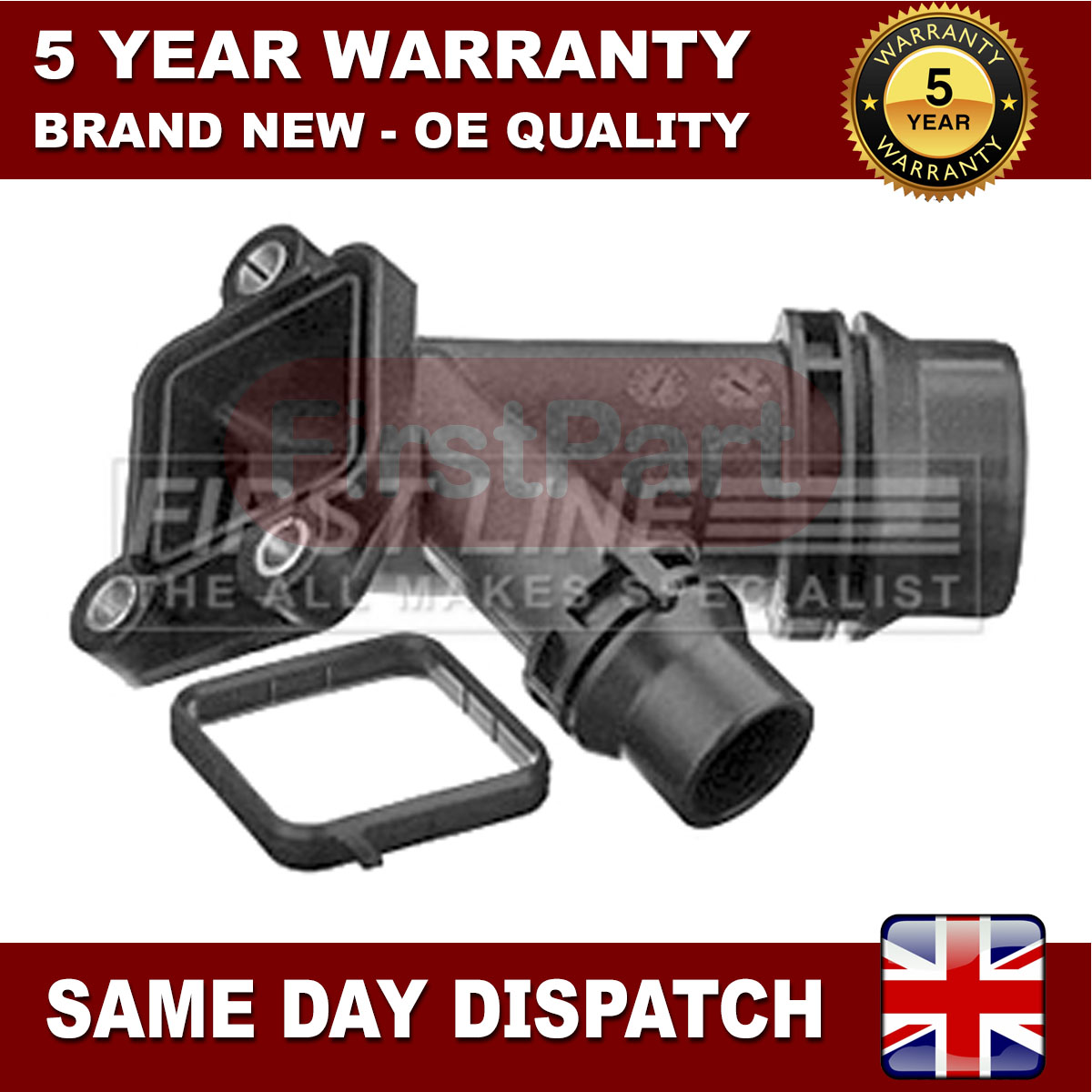 Fits 3 Series 5 1 X3 2.0 D TD 2.5 2.9 3.0 FirstPart Coolant Flange ...