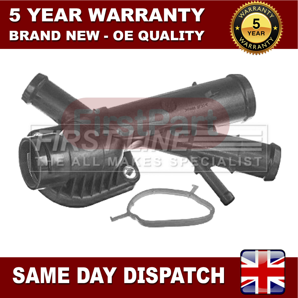 Fits VW Audi Skoda Seat 1.4 1.6 TDi 2.0 FirstPart Coolant Flange ...