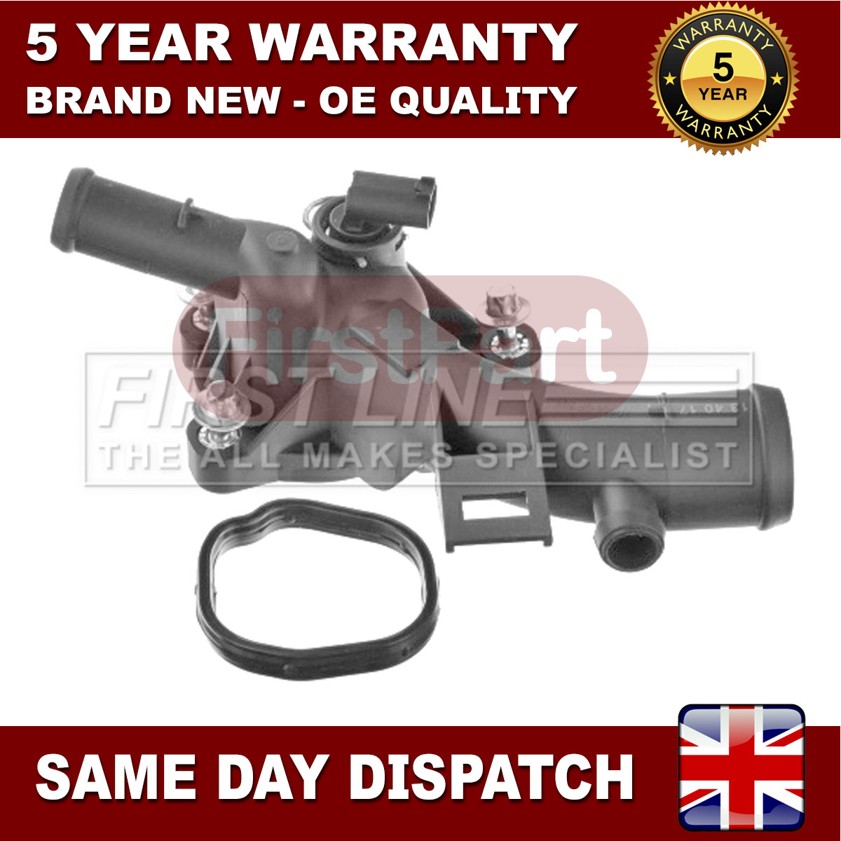 Fits Vauxhall Corsa Astra 1.2 1.4 1.6 FirstPart Coolant Flange 55562048 ...