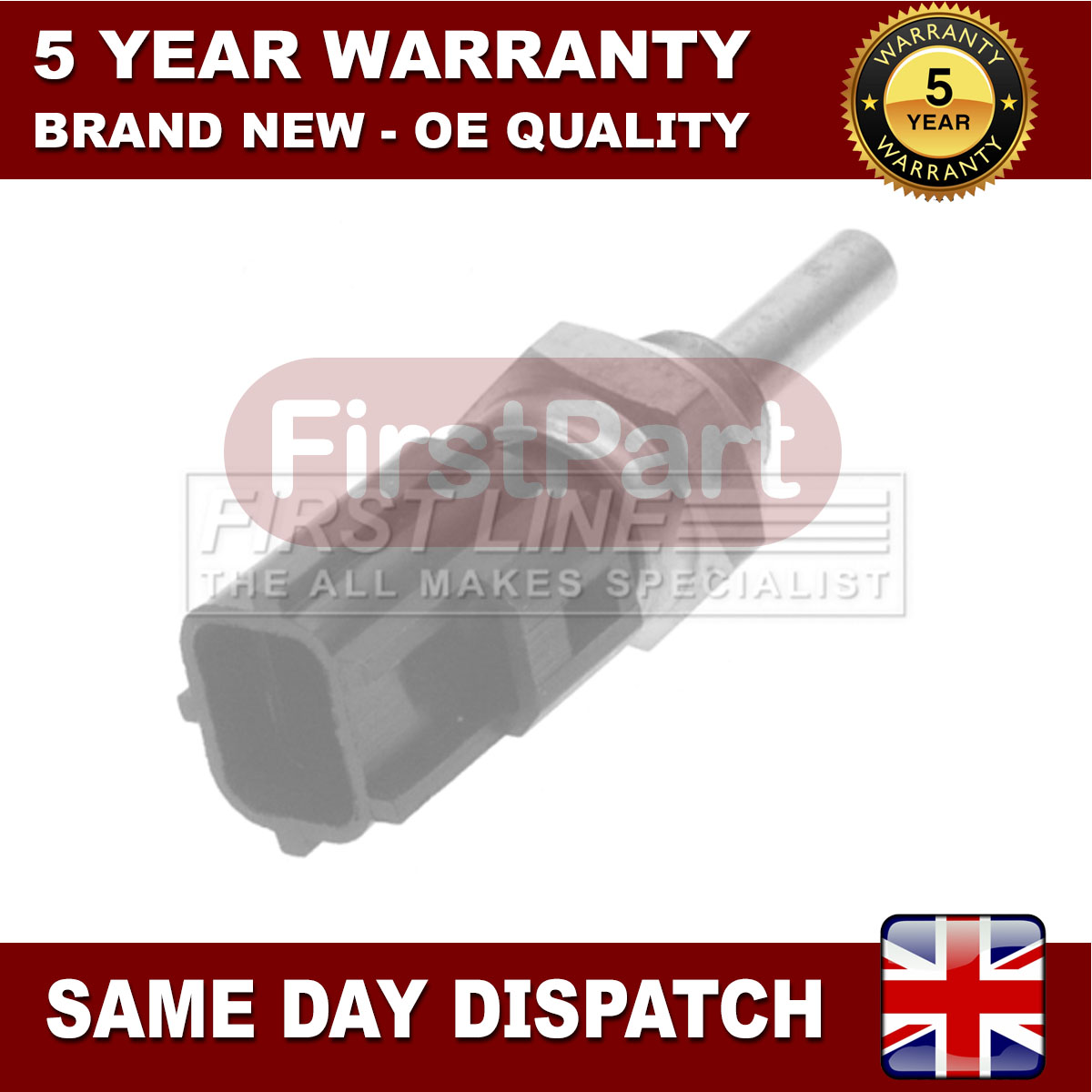 Fits Toyota Mazda Volvo FirstPart Coolant Temperature Sensor LNA1600AA ...