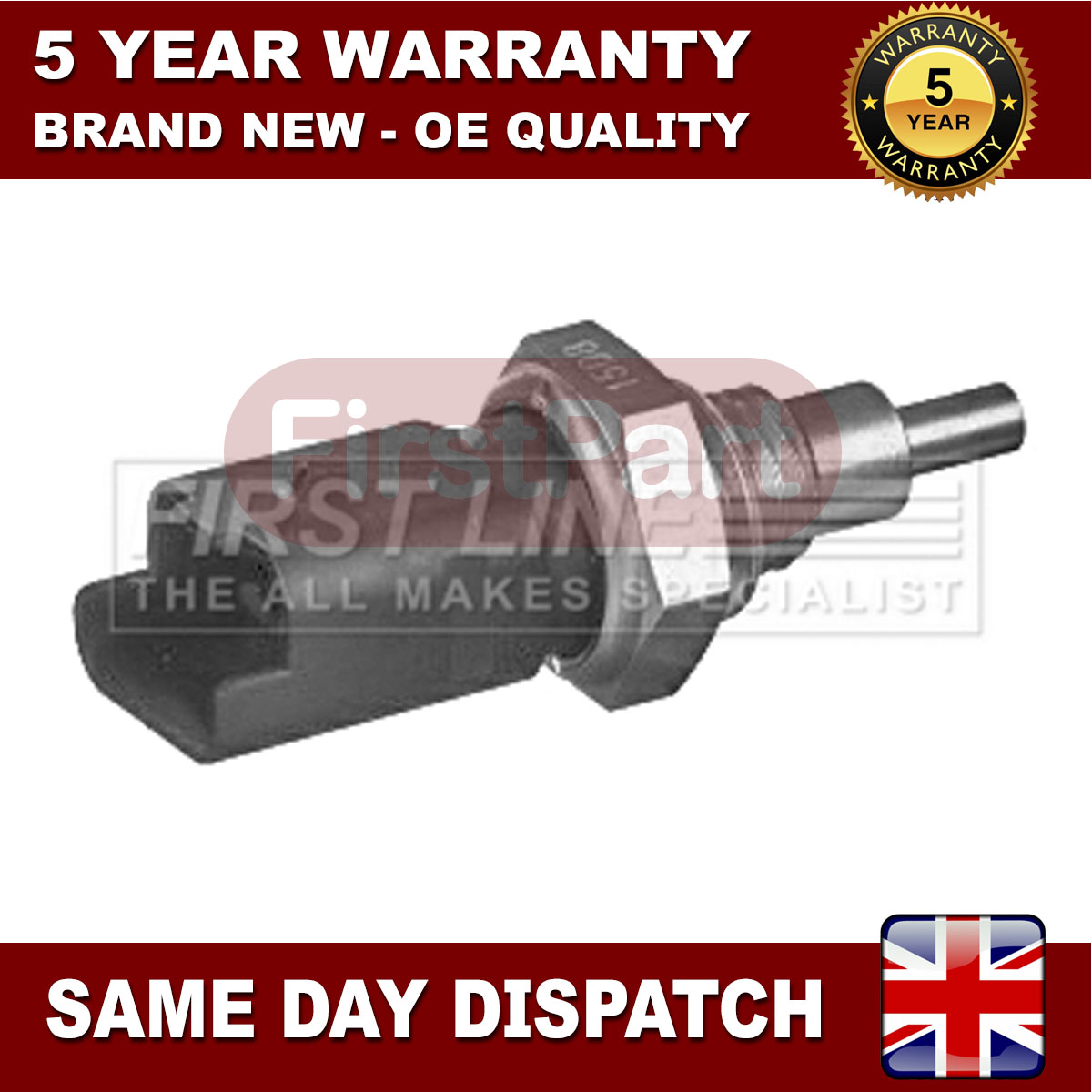 Fits Alfa Romeo Fiat Lancia FirstPart Coolant Temperature Sensor #2 ...
