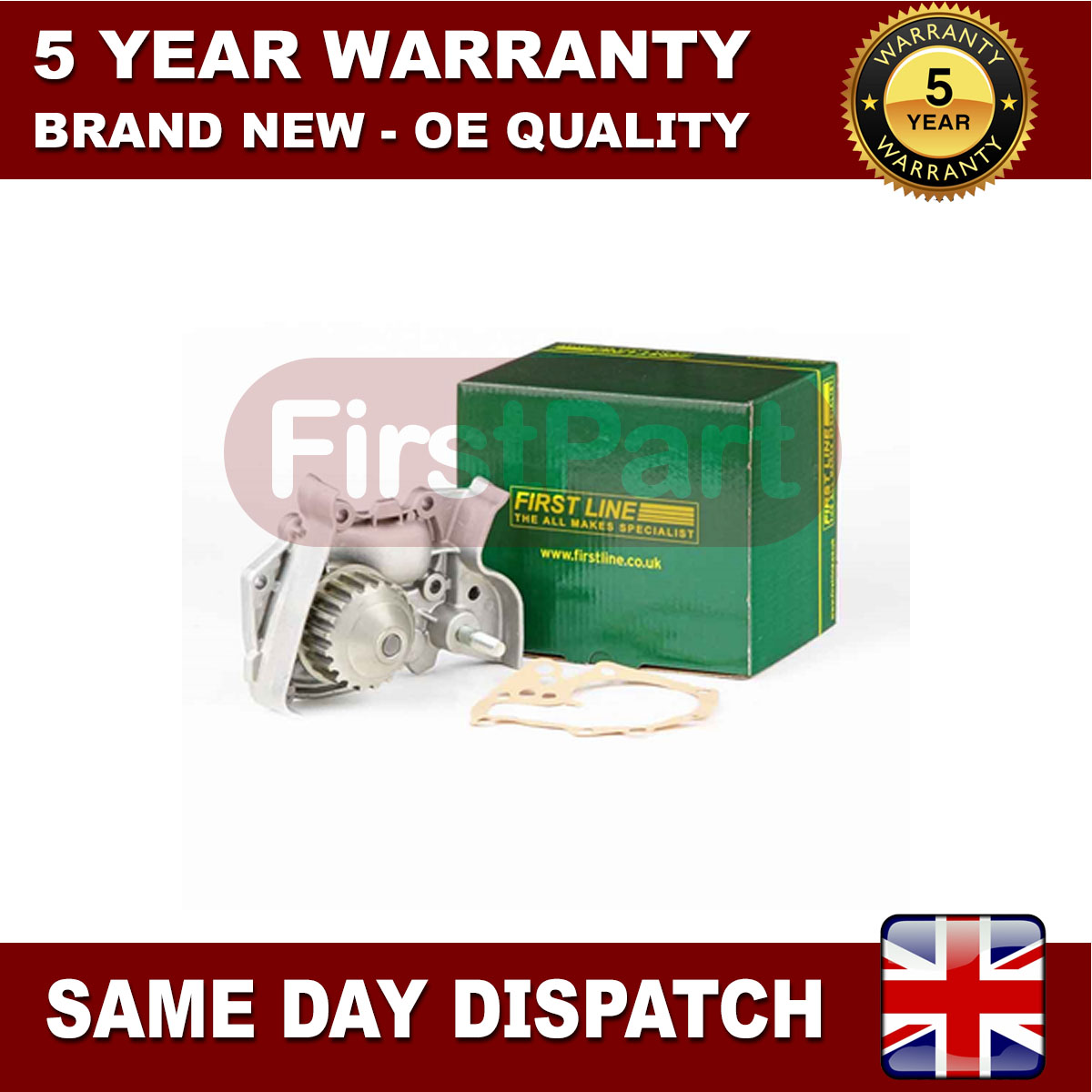 Fits Renault Kangoo 1997- Clio 1998-2005 1.4 FirstPart Water Pump ...