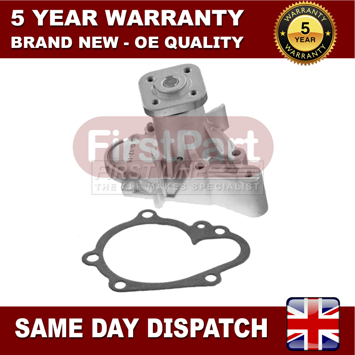 Fits Hyundai Getz i10 Amica Kia Picanto 1.0 FirstPart Water Pump ...
