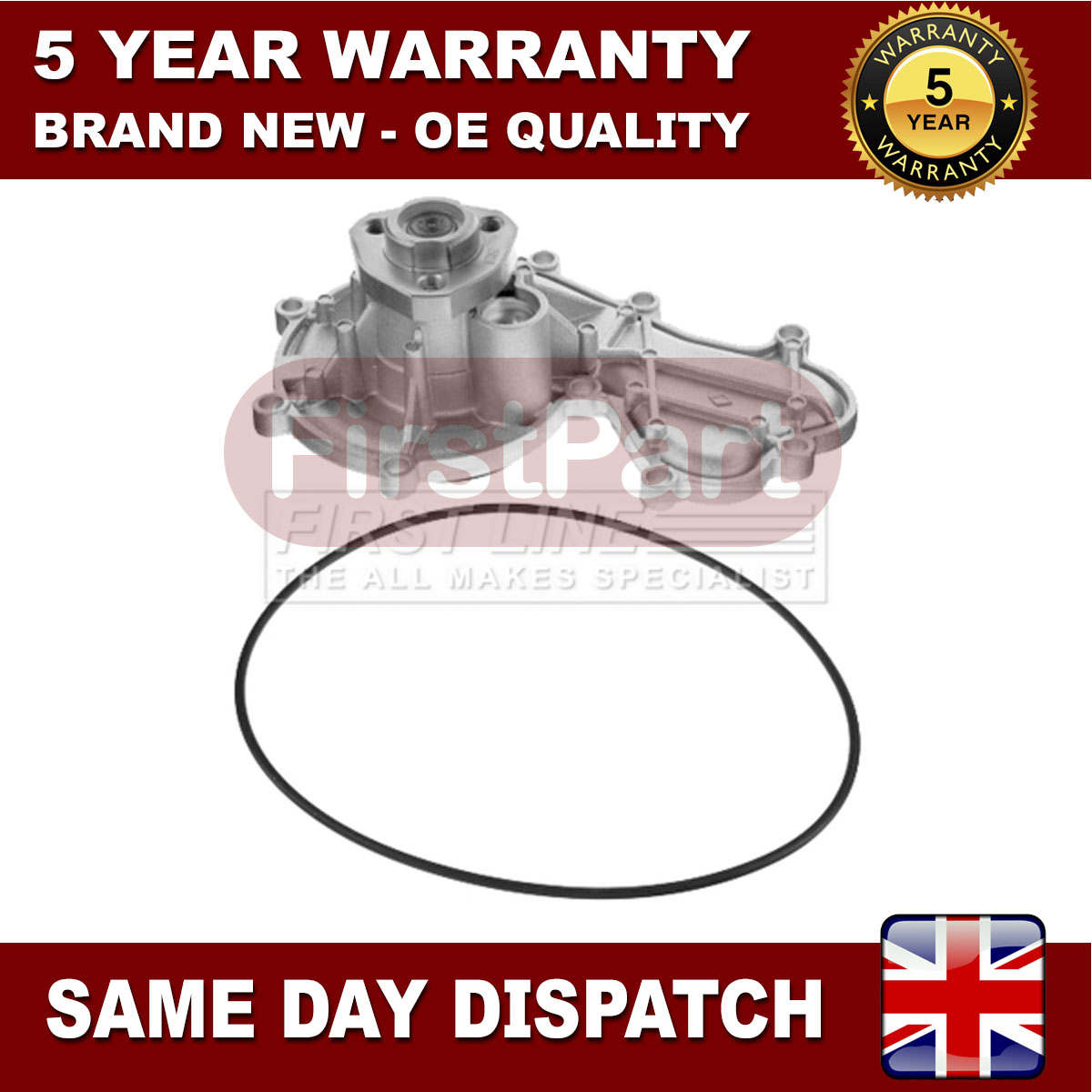 Fits Audi Q7 Q5 A7 A8 A6 Allroad 3.0 TDi FirstPart Water Pump 059121008 ...