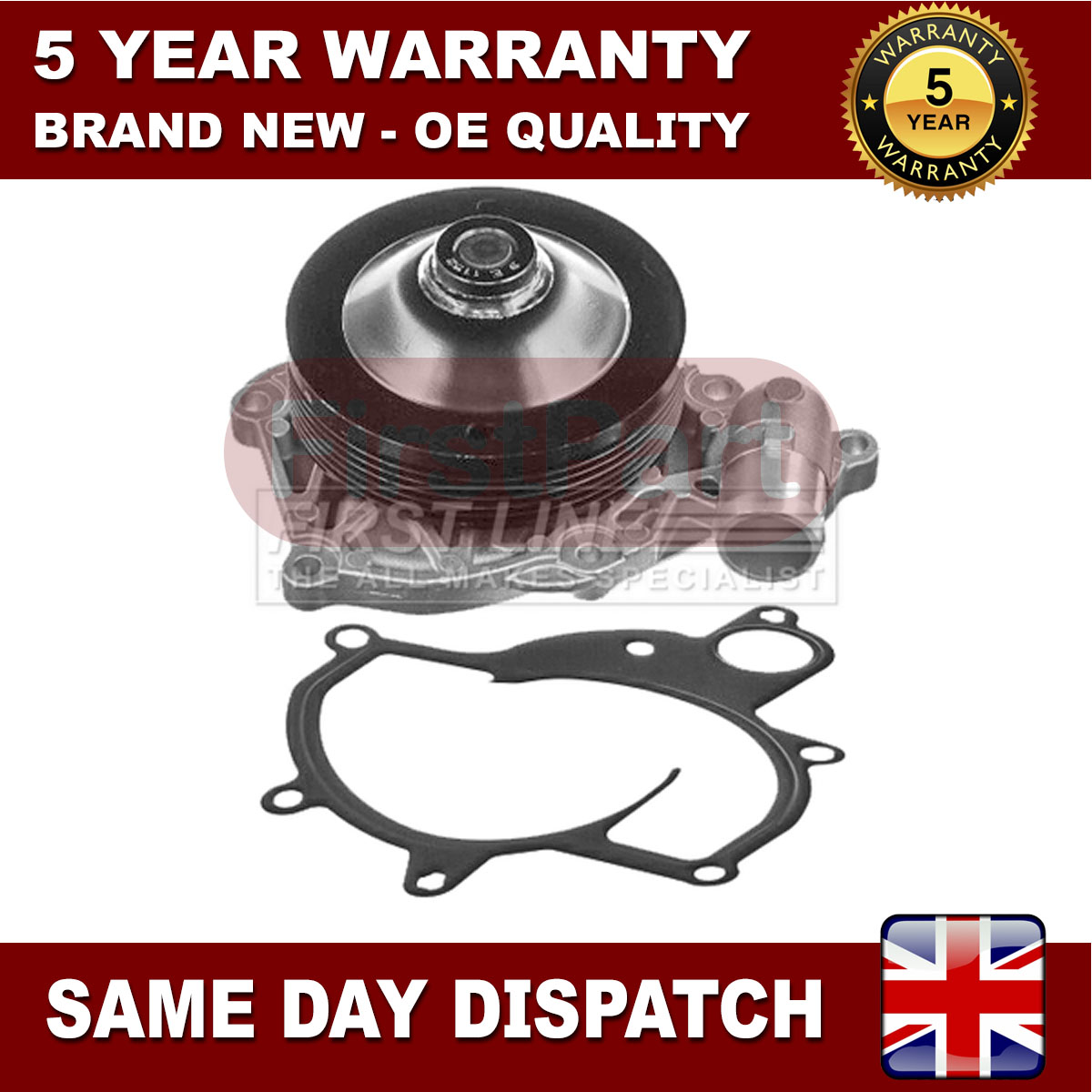 Fits Porsche Boxster 1996-2011 911 1997-2010 FirstPart Water Pump ...