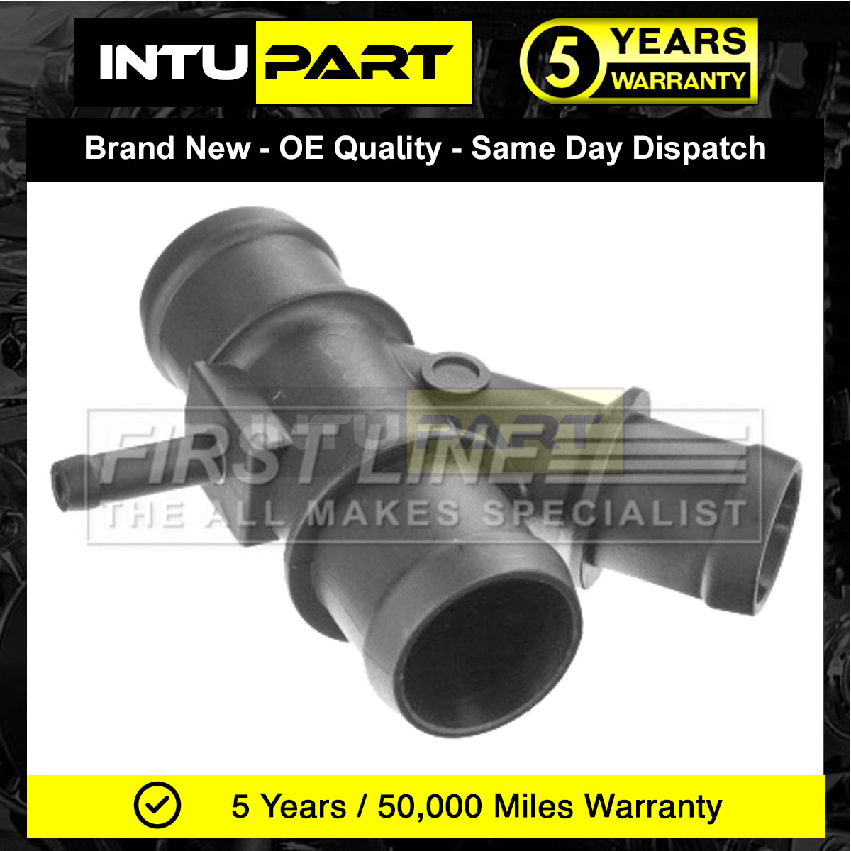 Fits VW Golf Eos Scirocco Audi TT A3 1.8 2.0 IntuPart Coolant Flange ...