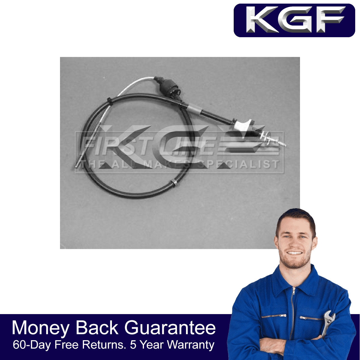 KGF Clutch Cable Fits Vauxhall Corsa 1993-2000 Opel Corsa 1993-2000 1.4 ...