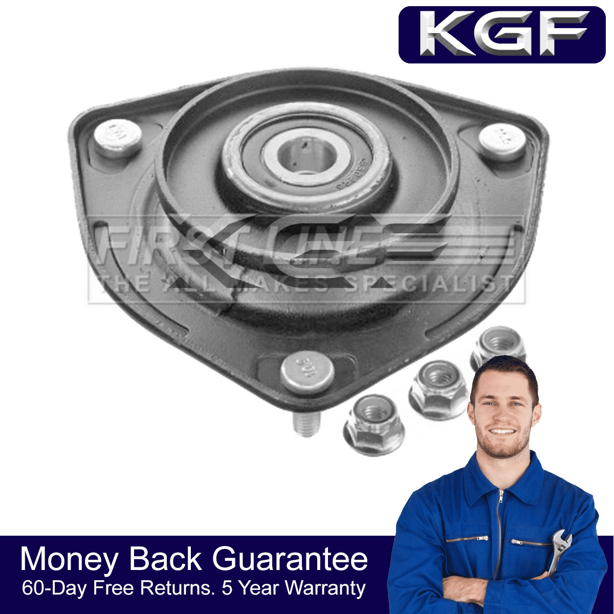 KGF Strut Top Mount Fits Hyundai Getz 2002-2010 Accent 2000-2005 ...