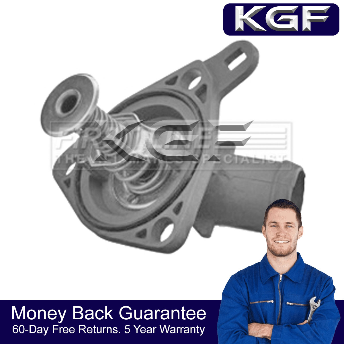 KGF Thermostat Coolant Fits Honda CR-V Civic Accord 1.6 D 2.0 2.4 ...