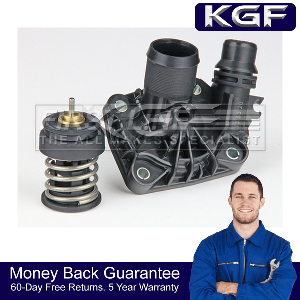 KGF Thermostat Coolant Fits X1 Clubman Countryman 1.5 D 1.6 2.0 One ...