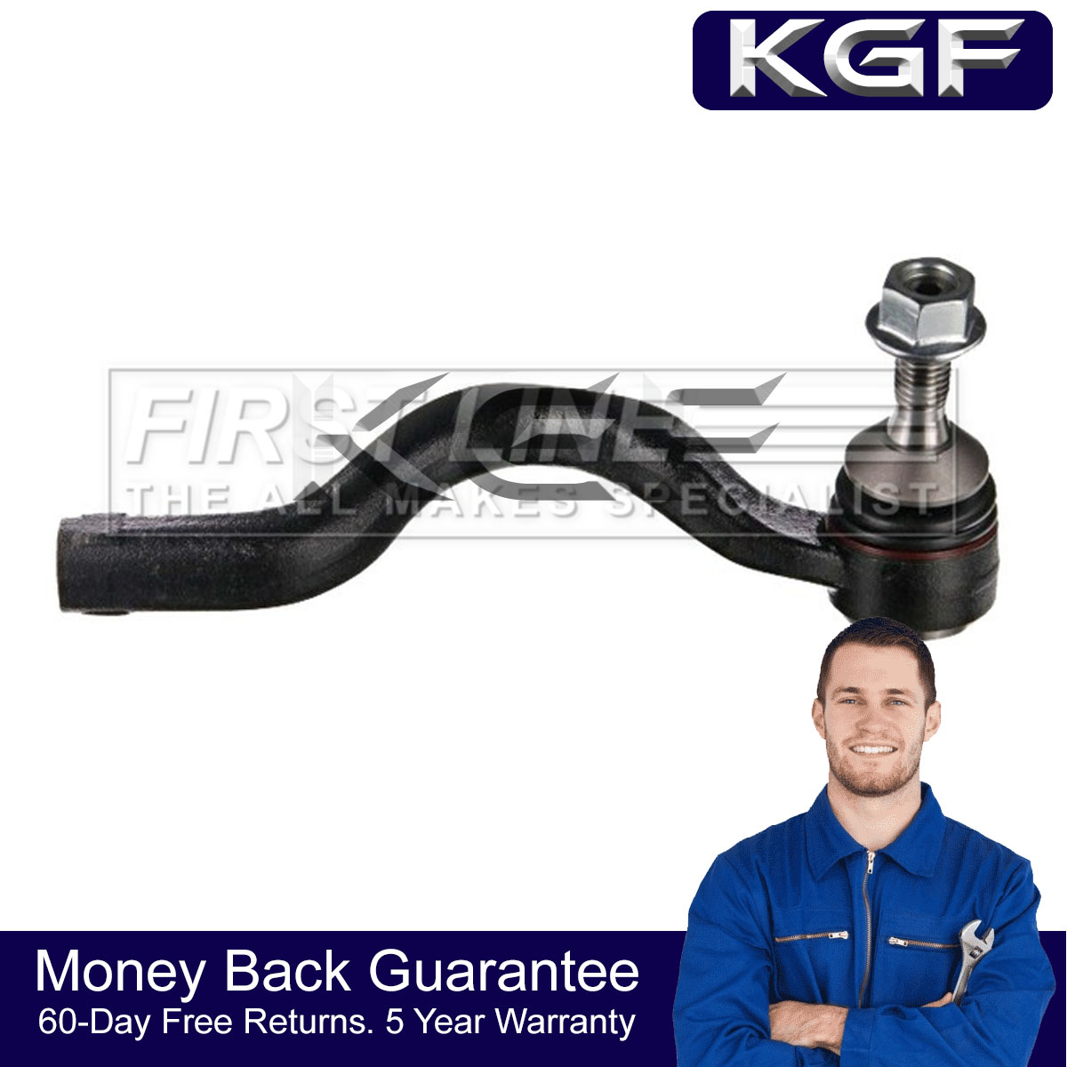 KGF Tie Rod End Fits Jaguar XJ 2009- 2.0 3.0 D 5.0 #2 C2D7778 | eBay