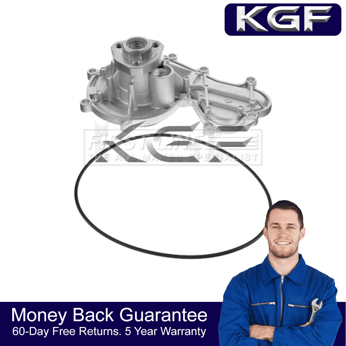 KGF Water Pump Fits Audi Q7 Q5 A7 A8 A6 Allroad 3.0 TDi 059121008 | eBay UK