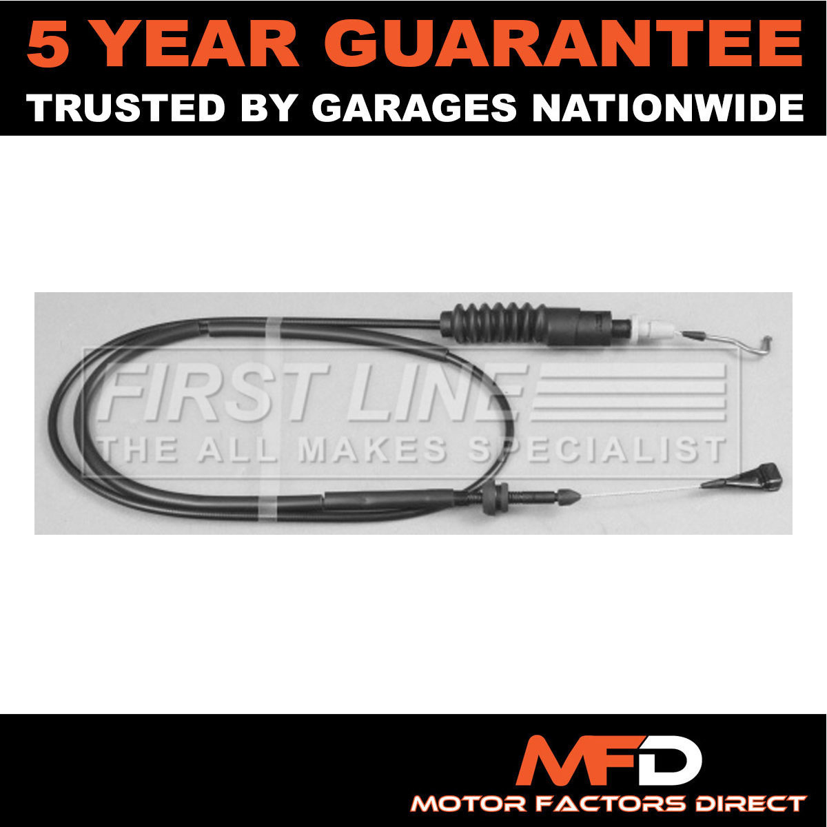 Adatto a VW Transporter 1990-1995 1.9 D MFD cavo acceleratore 701721555L