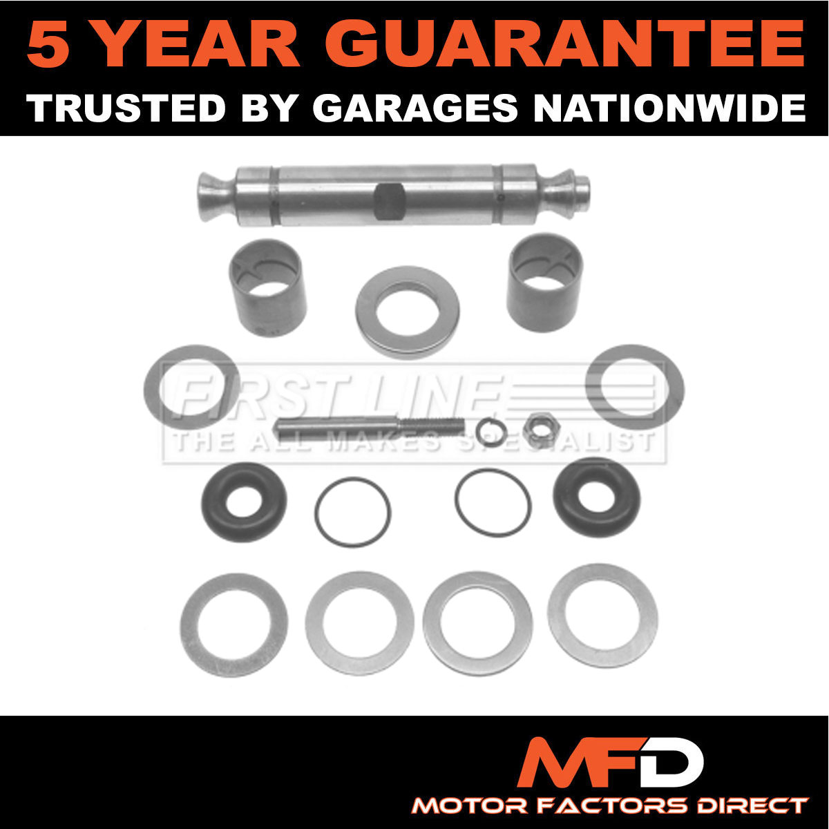 Adatto a LDV Sherpa Freight Rover 1.7 1.8 D 2.0 MFD Kit di riparazione Kingpin anteriore