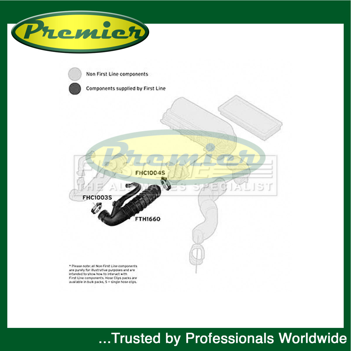 Premier Air Filter Intake Hose Fits Mini Cooper Clubman 1.6 13717555784 ...
