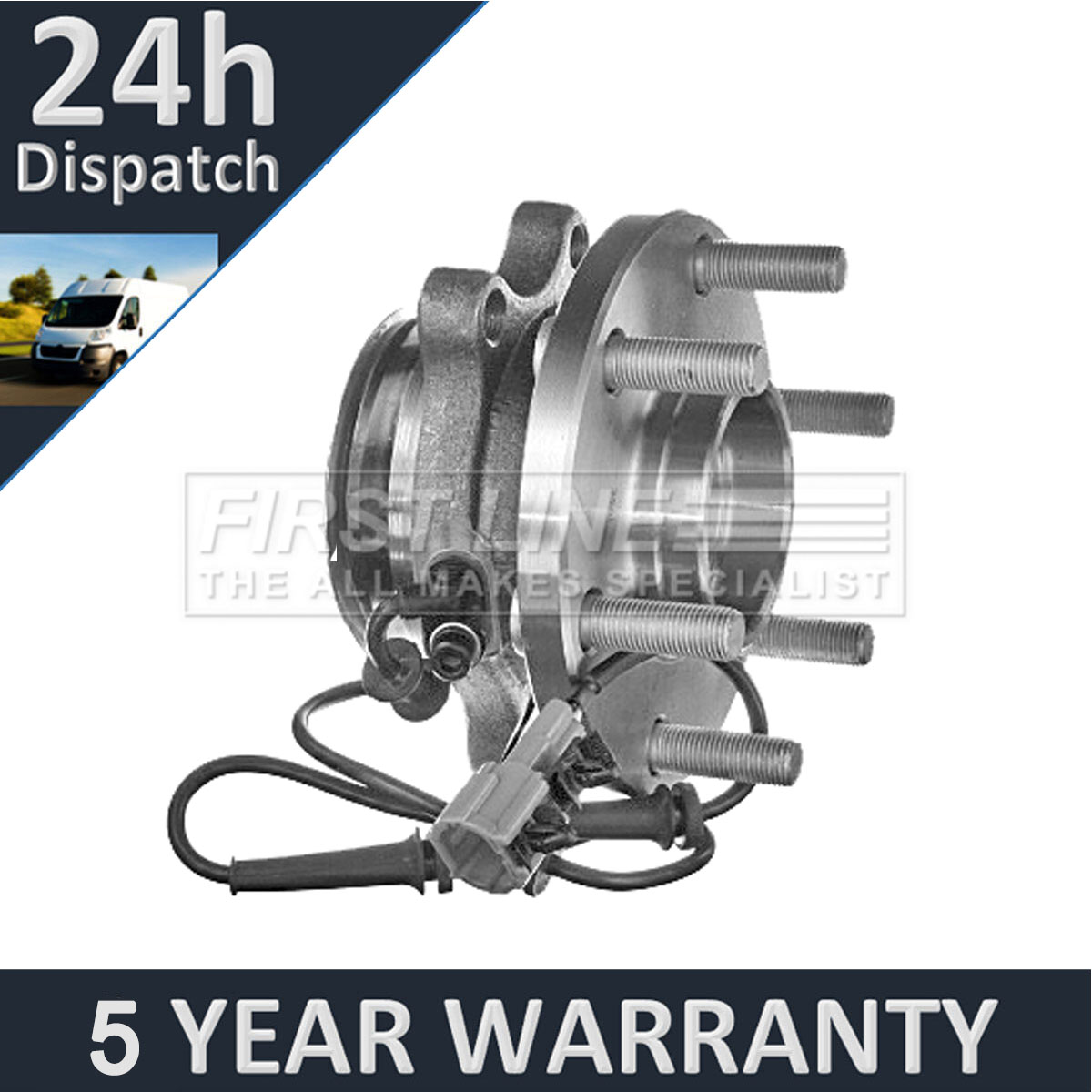 Fits Nissan Navara 2005- 2.5 dCi Purevue Front Wheel Bearing Kit ...