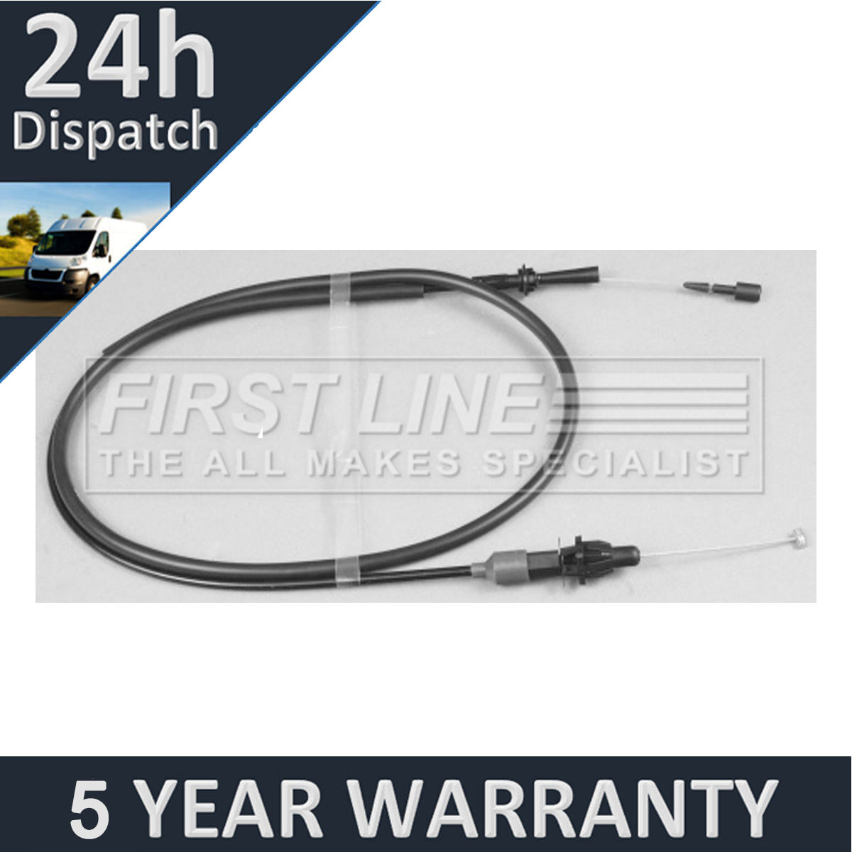 Adatto per Ford Sierra 1982-1984 2.3 Purevue cavo acceleratore 6130796