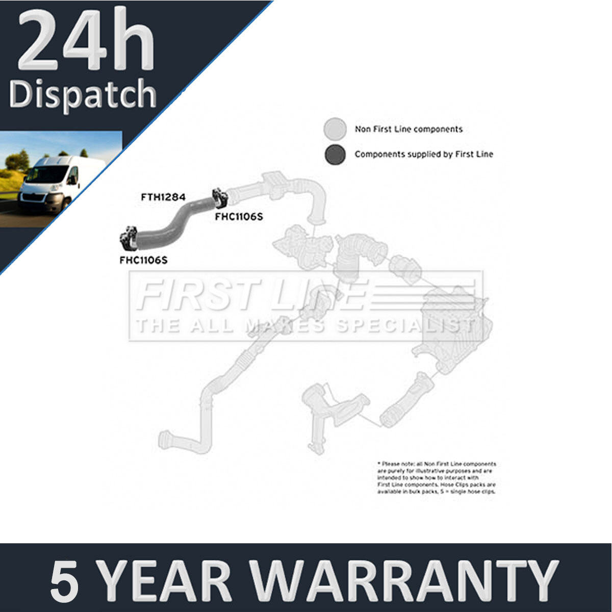 Fits Renault Kangoo 2008- 1.5 dCi Purevue Turbo Hose #3 8200775694 | eBay