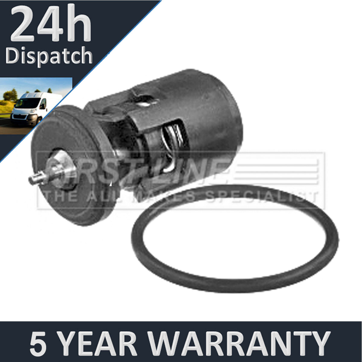 Fits VW Polo 1998-2001 Lupo 2000-2005 1.6 Purevue Thermostat Coolant ...