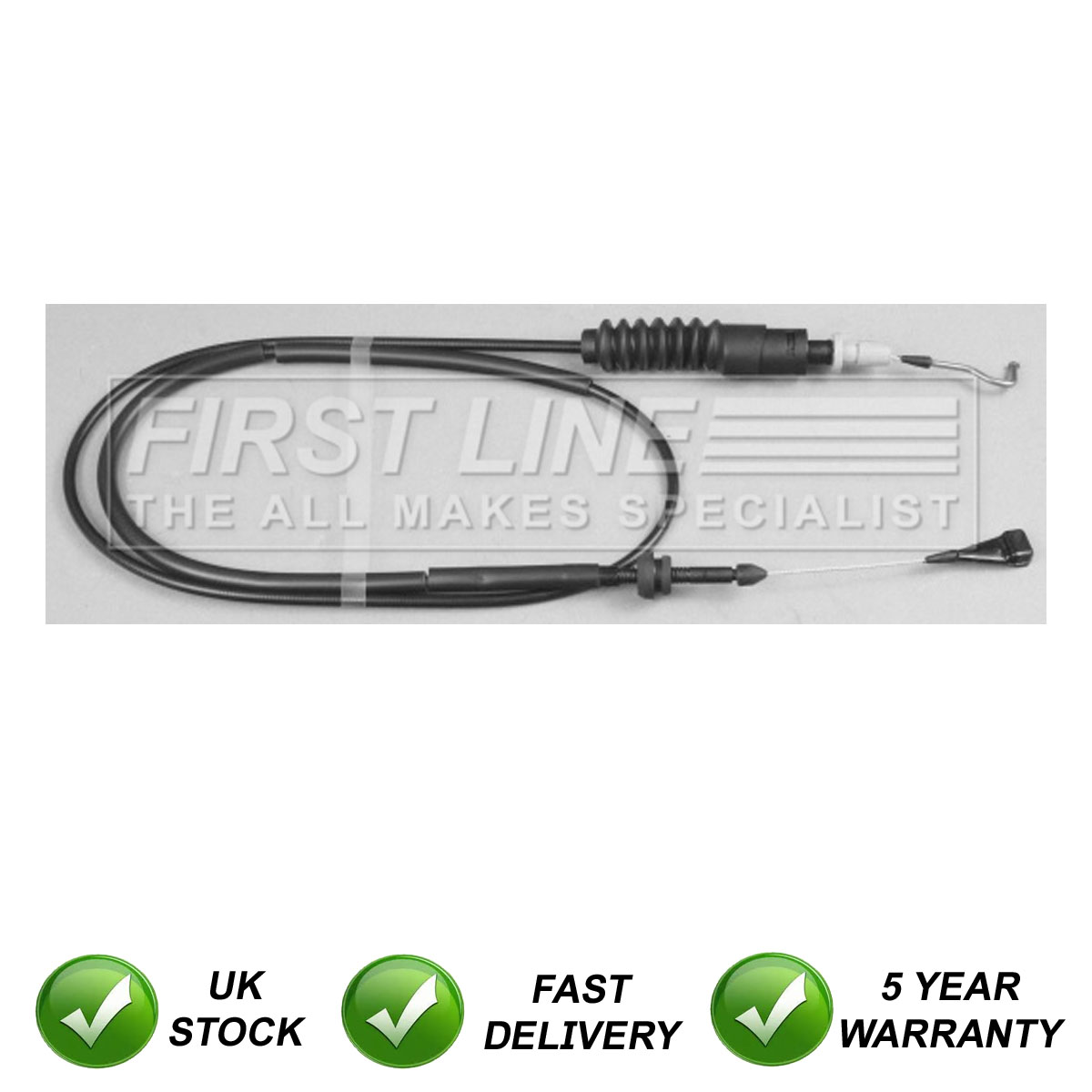 Cavo frizione acceleratore SJR adatto a VW Transporter 1990-1995 1.9 D 701721555L