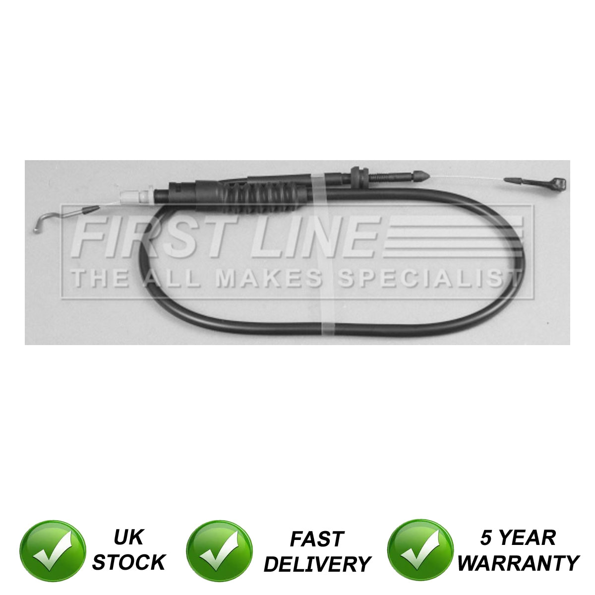 Cavo frizione acceleratore SJR adatto a VW Transporter 1990-2003 2.4 D 701721555K