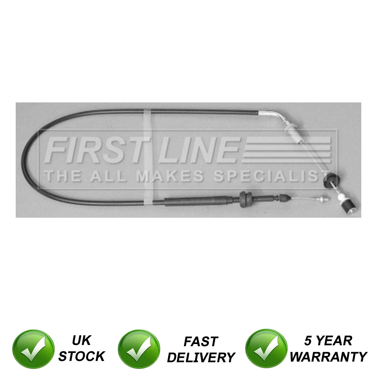 Cavo frizione acceleratore SJR adatto a VW Polo 1994-2000 1.0 1.4 1.6 6N2721555E