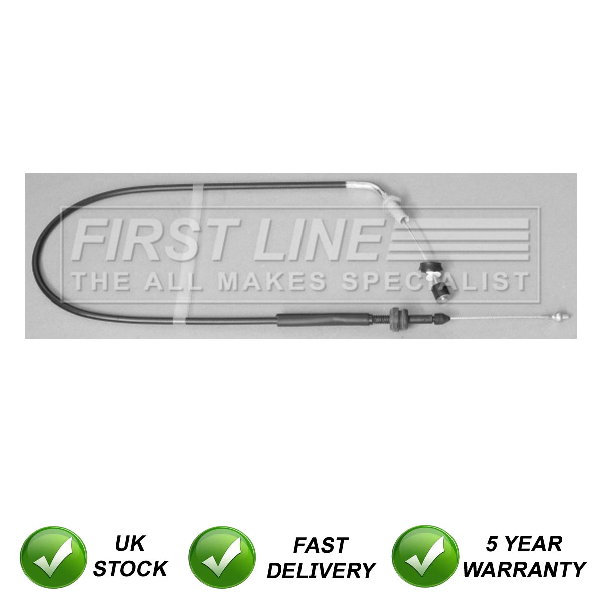 Cavo frizione acceleratore SJR adatto a VW Polo Lupo sedile Arosa 1.0 1.4 1.6