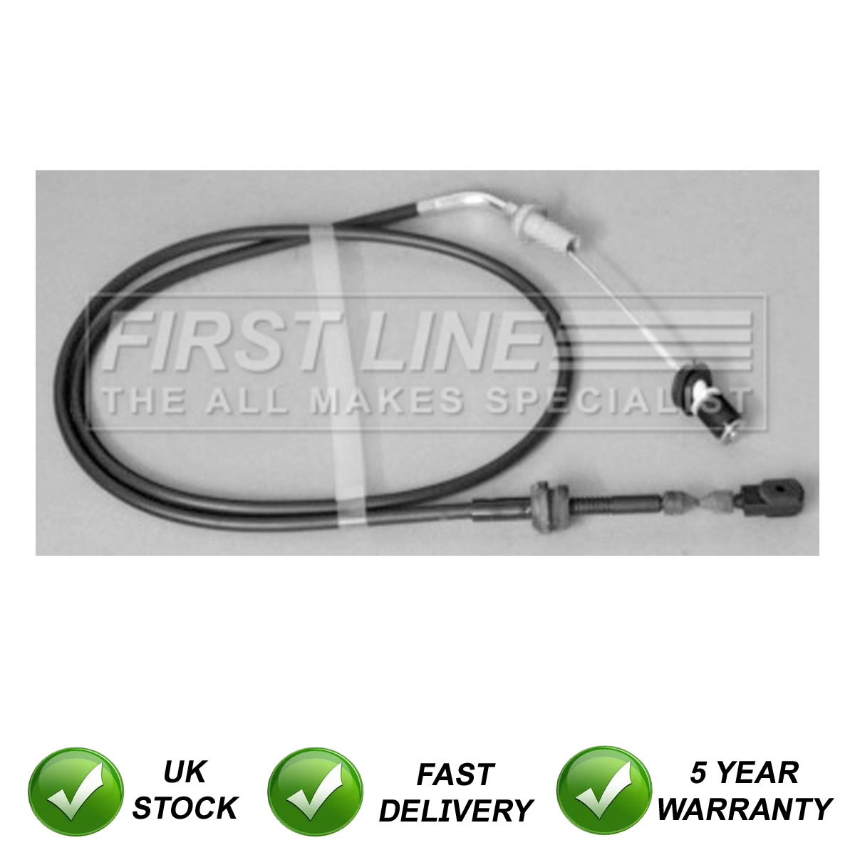 Cavo frizione acceleratore SJR adatto a VW Polo 1994-1997 1.9 D 6N2721555B