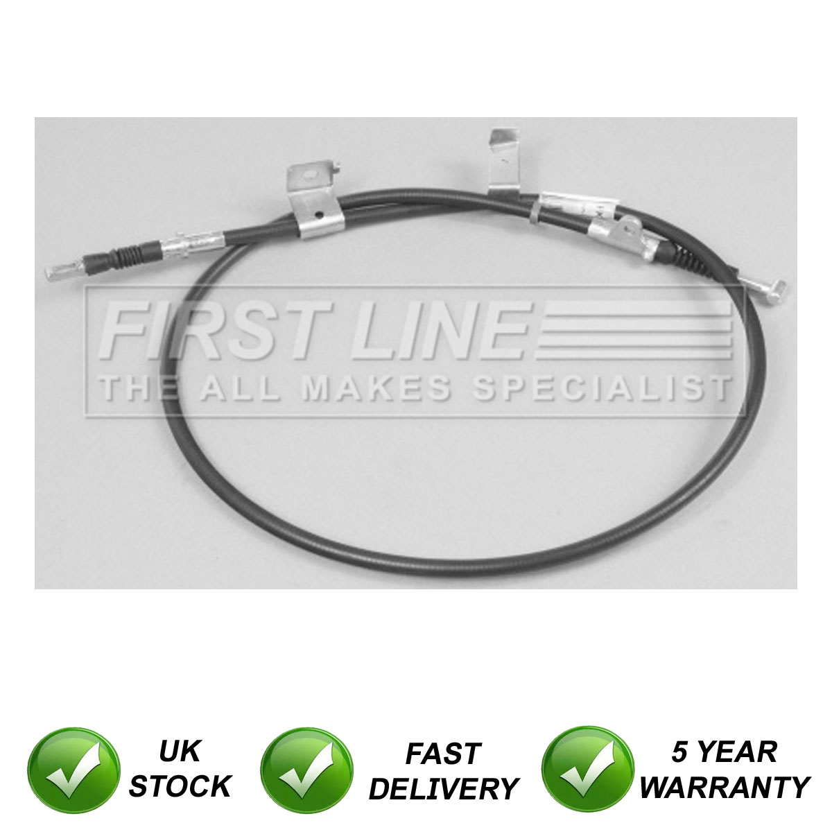 Hand Brake Cable Rear Right SJR Fits Nissan Primera 1990-1996 1.6 2.0 D ...