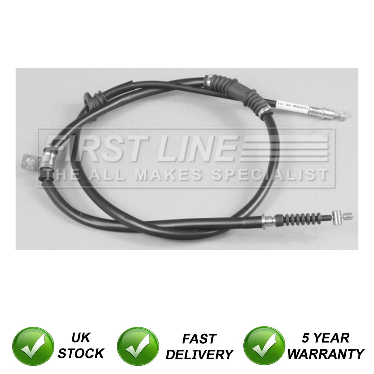 Hand Brake Cable Rear Left SJR Fits Proton Wira Satria Compact 1.6 1.8 ...