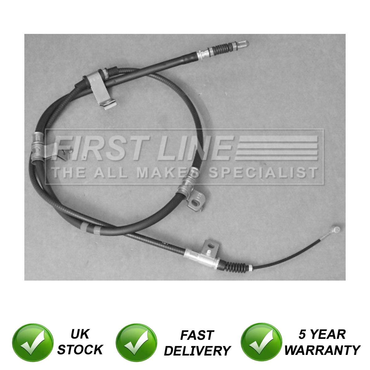 Hand Brake Cable Left SJR Fits Hyundai i800 2008- 2.5 CRDi #2 ...