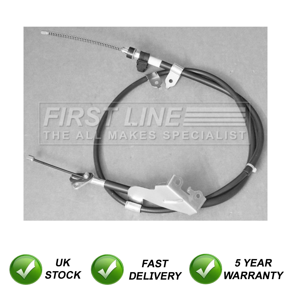 Hand Brake Cable Right SJR Fits Toyota Yaris 2010- 1.0 1.3 1.4 D ...