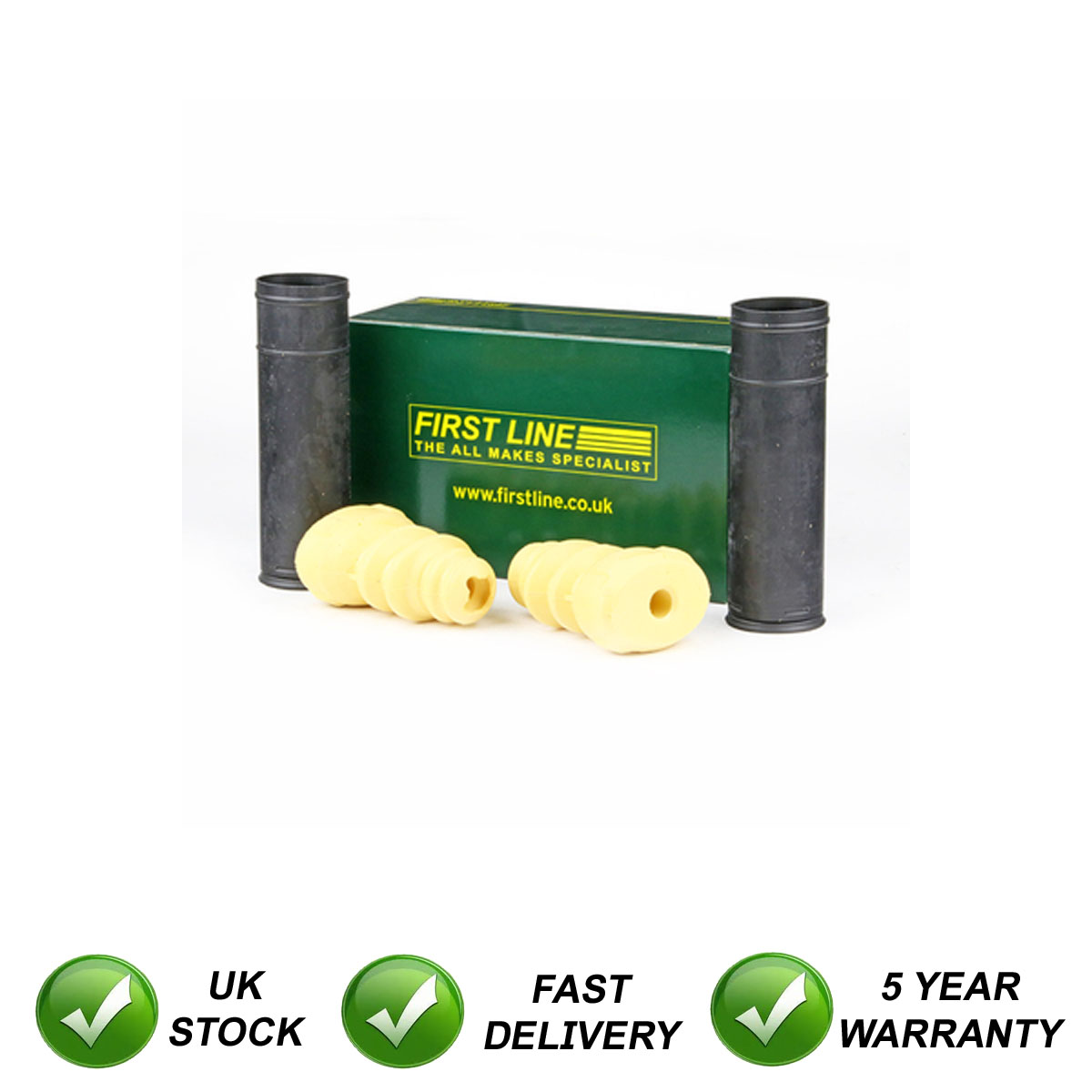 Shock Absorber Dust Cover Kit Rear SJR Fits Skoda Octavia VW Golf Jetta ...