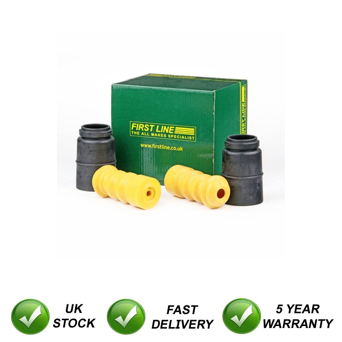 Shock Absorber Dust Cover Kit Rear SJR Fits Mazda Demio Seat Ibiza VW ...