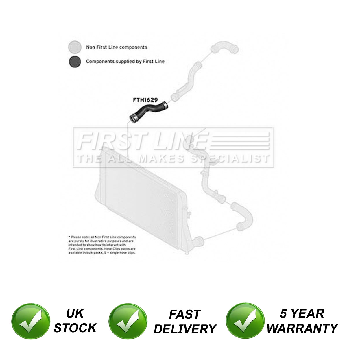 Turbo Hose SJR Fits VW Passat 2007-2014 CC 2008-2012 1.8 2.0 3C0145832Q ...