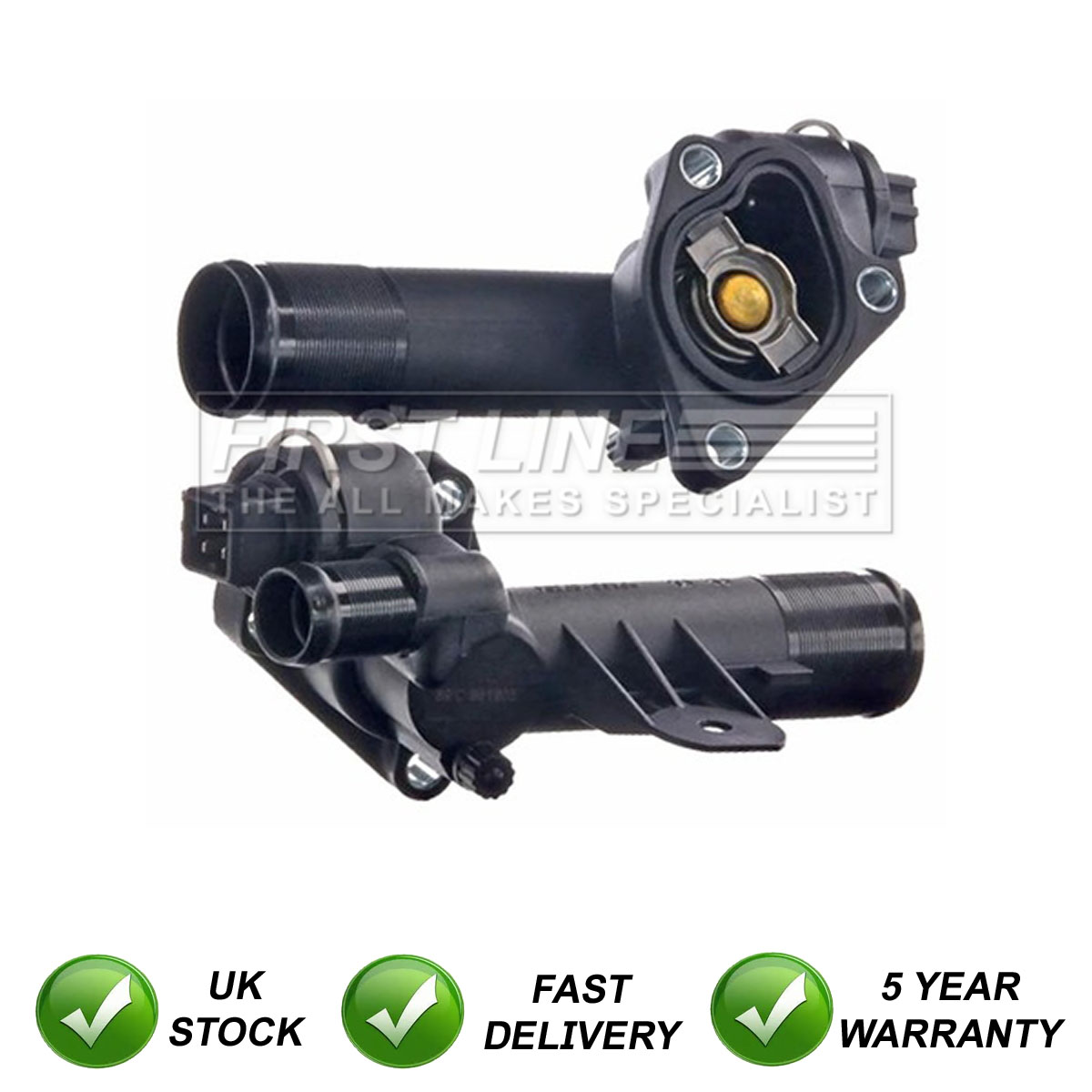 Thermostat Coolant SJR Fits Qashqai Scenic Clio Kangoo Megane Modus ...