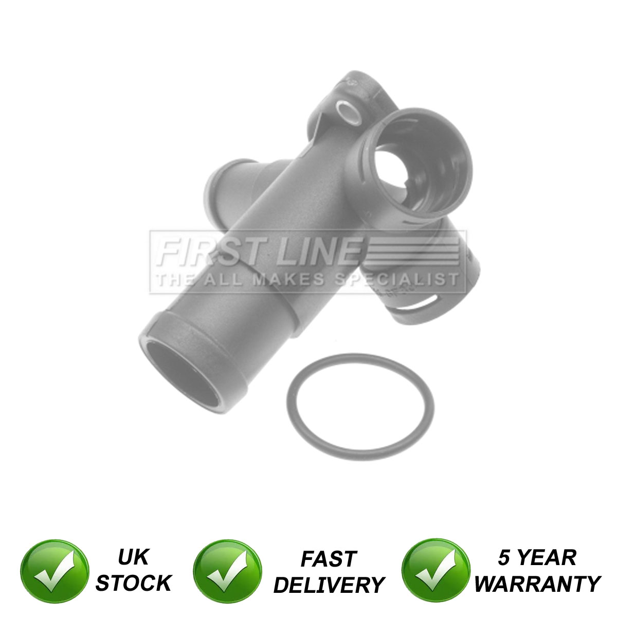 Coolant Flange SJR Fits VW Transporter Caddy 1.6 D TD 1.7 1.9 ...