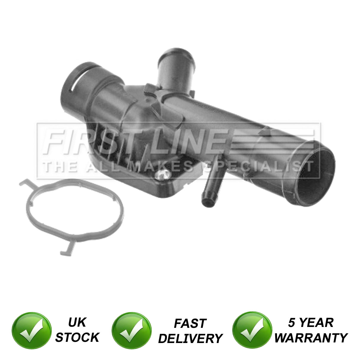 Coolant Flange SJR Fits A1 Octavia Ibiza Golf Polo 1.2 TDi 1.6 ...