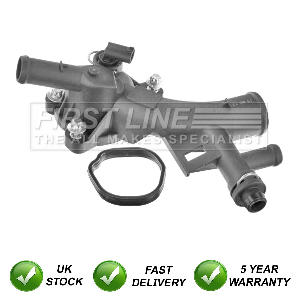 Coolant Flange SJR Fits Vauxhall Mokka Zafira Astra Meriva Corsa 1.4 ...