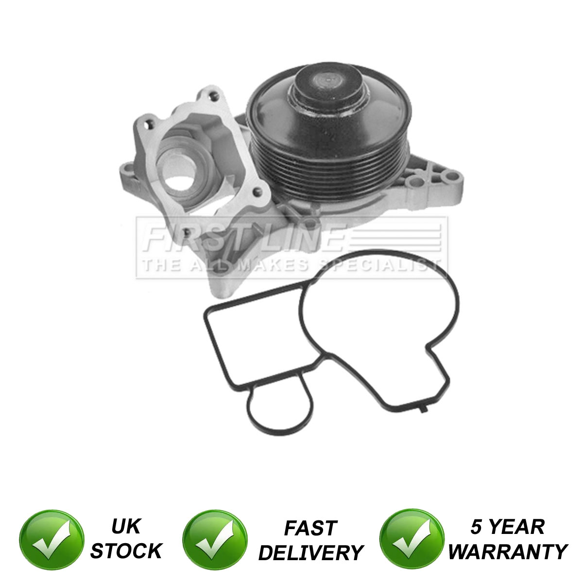 Water Pump SJR Fits BMW X5 5 Series X6 7 2.5 D 2.9 3.0 3.9 11518516435 ...