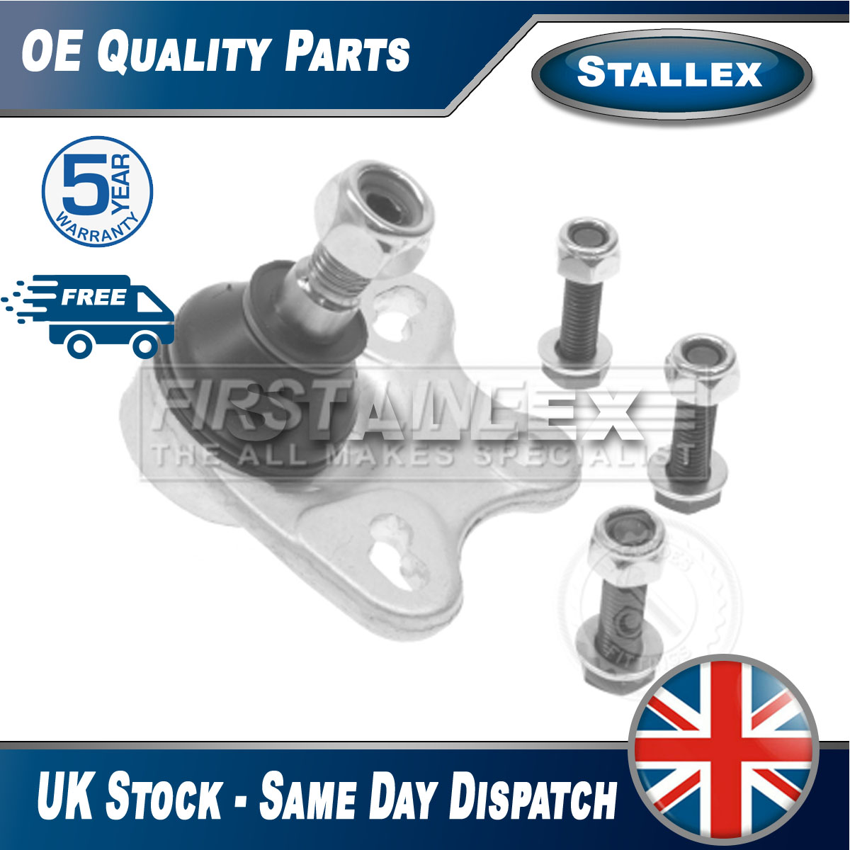 Fits Mercedes A-Class 1997-2004 Ball Joint Front Lower Stallex ...