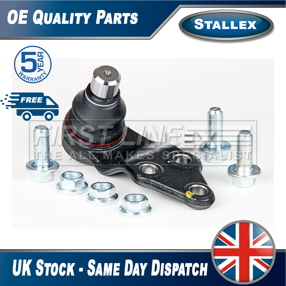 Fits Volvo XC40 2017- Ball Joint Front Left Lower Stallex 32221283 ...
