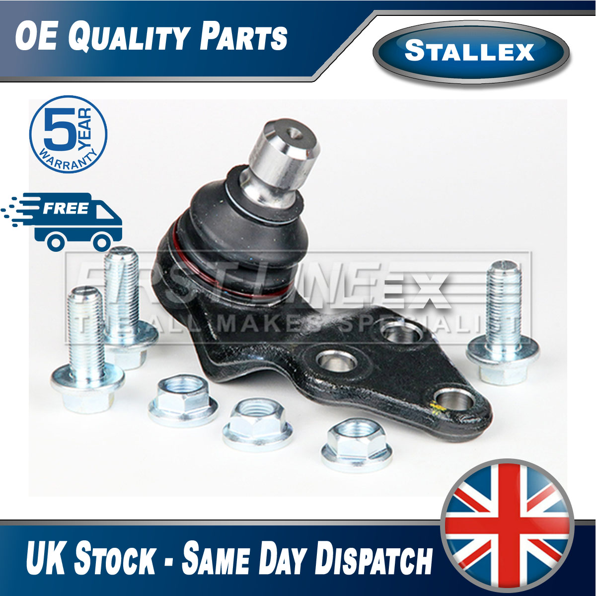 Fits Volvo XC40 2017- Ball Joint Front Right Lower Stallex 32221282 ...