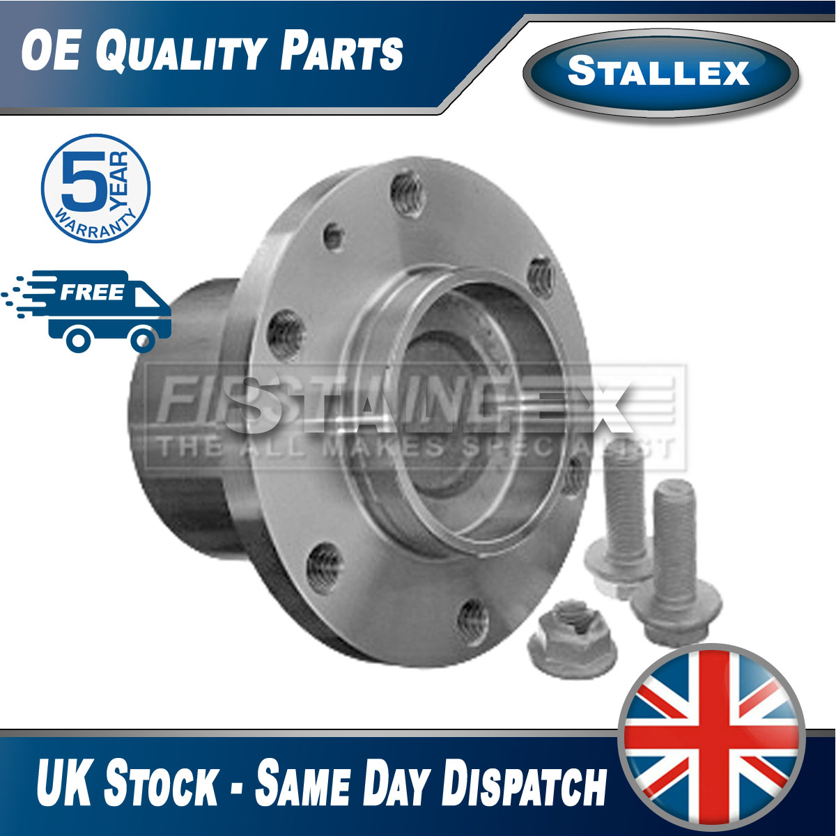 Fits VW Crafter Mercedes Sprinter Wheel Bearing Kit Front Stallex #1 ...