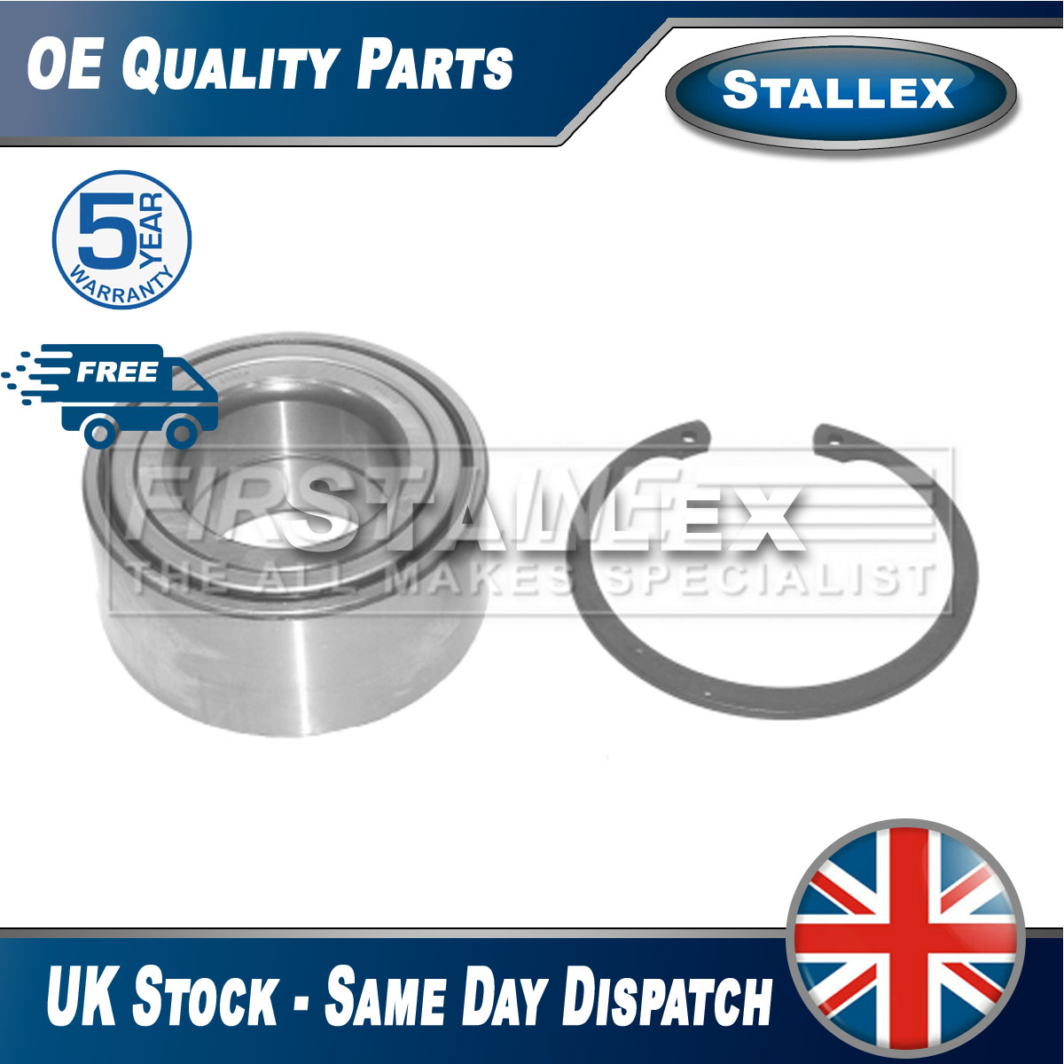 Fits Hyundai Coupe Matrix Kia Cerato Wheel Bearing Kit Front Stallex ...